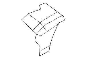 2010-2013 Volvo C30 Upper Bracket - Passenger Side (RH) 31323385 ...