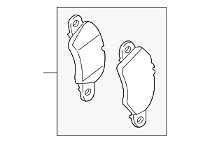 Genuine Porsche 9GT-698-151-G |Brake Pads Set - Front | FREE Shipping ...