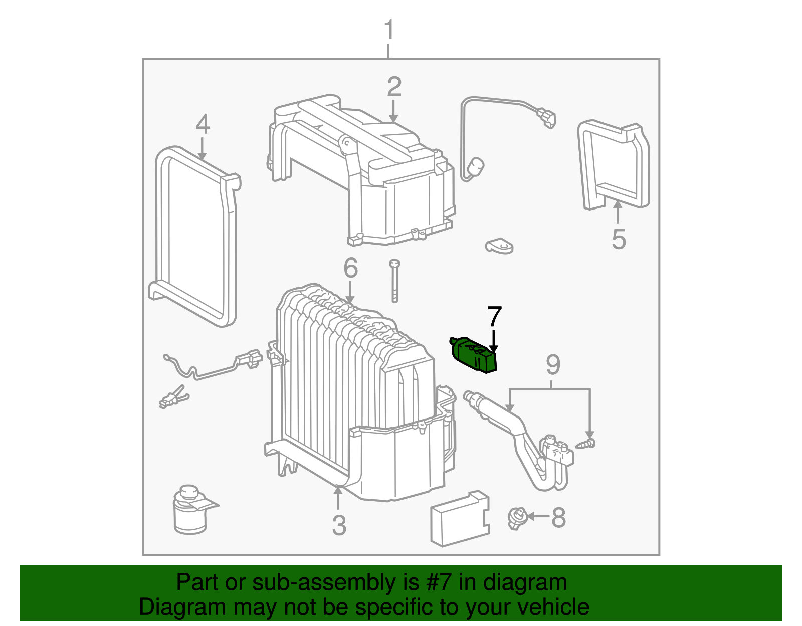 Genuine Toyota Expansion Valve part# 88515-22240 for 1992-2005 Toyota ...