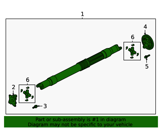 2021-2023 Ford F-150 Drive Shaft ML3Z-4602-AM | OEM Parts Online