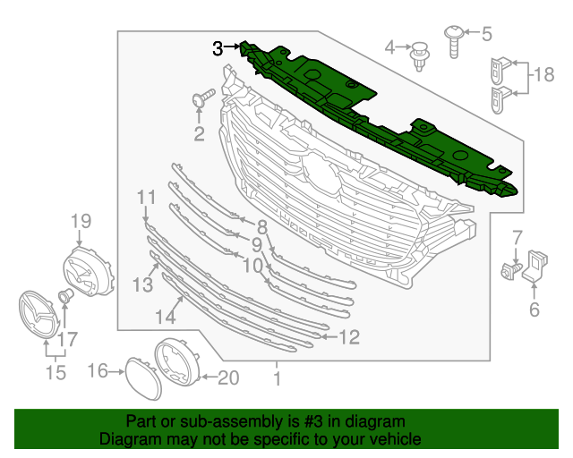 2016-2021 Mazda CX-3 Sight Shield D10J-50-717E | RealMazdaParts.com