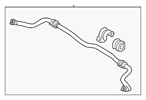 54810-D3000 - Stabilizer Bar 2017-2022 Kia Sportage | Kia.Parts Store