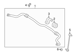 2017-2020 Kia Sportage Stabilizer Bar 54810-D3000 | TascaParts.com