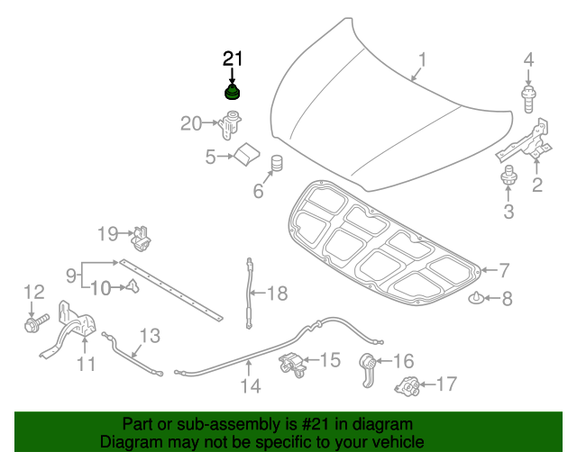 2006-2016 Hyundai Switch Pad 92736-27000 | OEM Parts Online