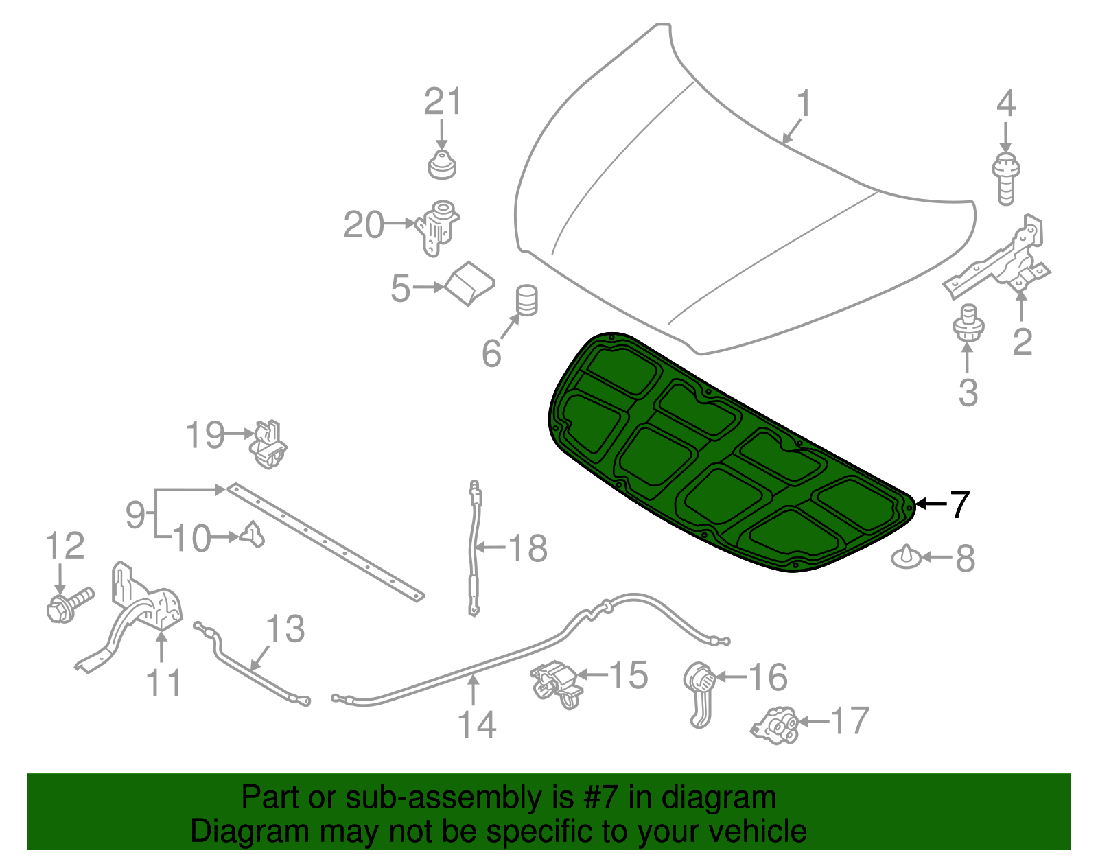 2013-2016 Hyundai Insulation 81125-3X000 | OEM Parts Online