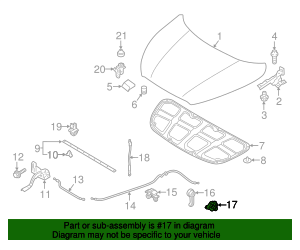 2007-2017 Hyundai Handle Base 81180-2H000 | OEM Parts Online