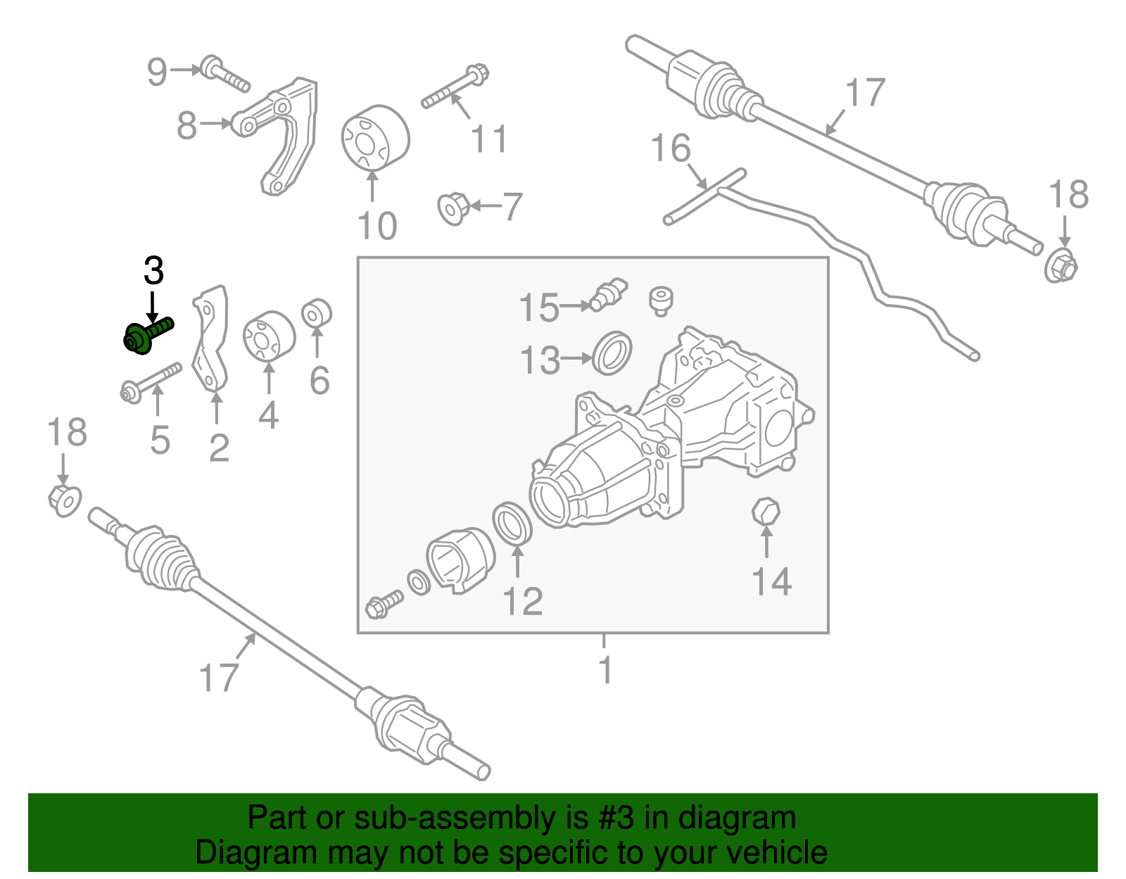 2013-2023 Ford Front Bracket Mount Bolt w717156s439 | TascaParts.com
