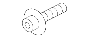 2013-2023 Ford Front Bracket Mount Bolt w717156s439 | TascaParts.com
