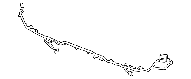 2015-2016 GM Rear Object Alarm Sensor Wiring Harness 23316327 GM ...