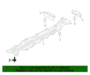 LR009266 - Under-Body Shield Bolt 2013-2023 Land Rover | Land Leaping ...