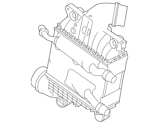 2018-2025 Land Rover Inter-Cooler LR139052 | LandRoverParamusParts