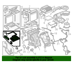2010-2011 Saab 9-5 Heater Core 13263329 | Order Euro Parts