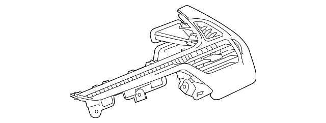 23464592 - Low Gloss Axiom Passenger Side Instrument Panel Outer Air ...