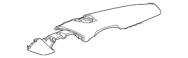 85136769 - Cocoa Instrument Panel Upper Trim Panel GM Wholesale Direct