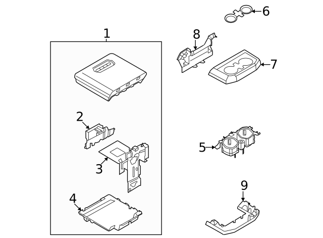 Genuine OEM Ford Part - Latch ML3Z-15045G38-AA | Genuine OEM Ford Parts ...