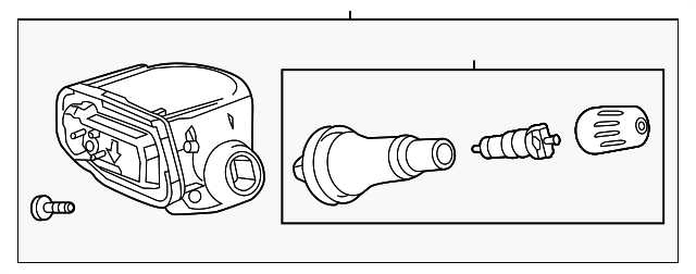 2019-2024 GM TPMS Sensor 13540606 GM | GMPartsDirect.com