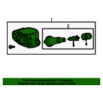 2019-2023 GM TPMS Sensor 13540606 | GMPartsDirect.com