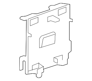 2012-2017 GM Engine Control Module Bracket 25944026 | Auto Parts Express
