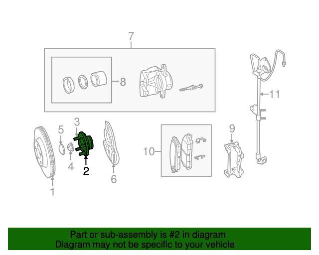 2005-2014 Mopar Bearing 4779199AA | TascaParts.com
