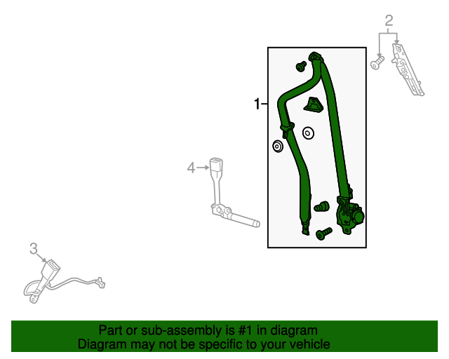 Buy Genuine GM Auto Parts - Belt (Part # 19353100) | GM Parts Store
