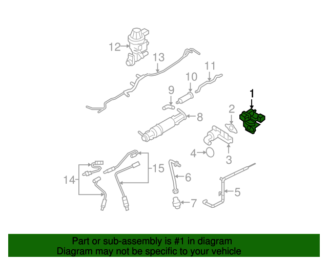 5L2Z-9D475-A - Egr Valve 2004-2010 Ford | Ford OEM Parts Direct