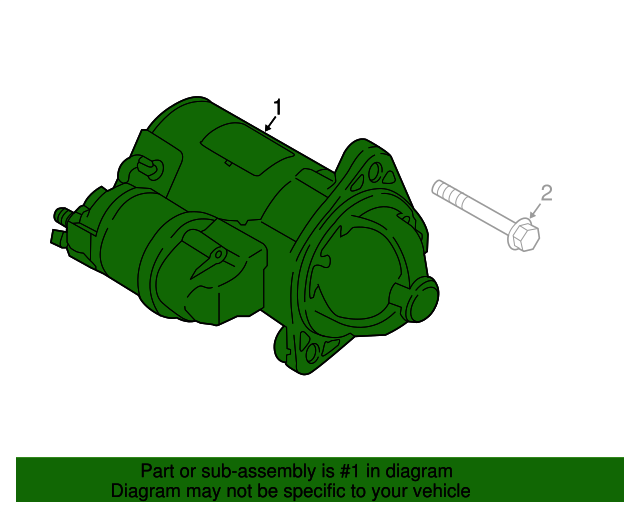 2015-2021 Hyundai Starter Motor 36100-2E200 | OEM Parts Online