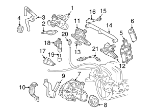 112-141-21-80 - Gasket MB Parts Express