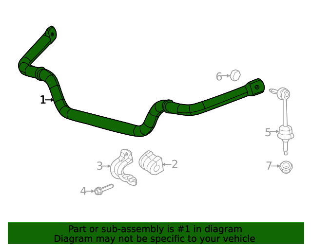 2019-2022 Ram 1500 Bar 68361895ab | TascaParts.com