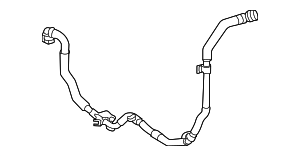 167-500-59-01 - Inter-Cooler Hose 2020-2023 Mercedes-Benz | Mercedes ...