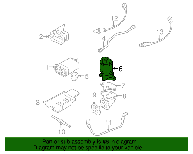 25183476 GM Exhaust Gas Recirculation (EGR) Valve | GM Parts Store