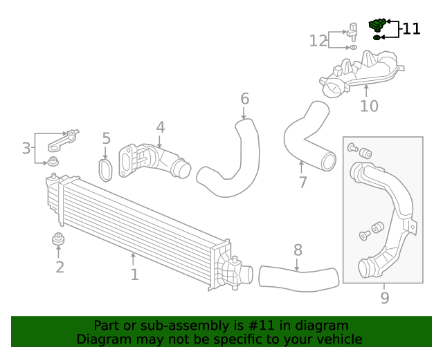 Genuine OEM Acura - Sensor Assembly, Map Part# 37830-5AA-A02 | Acura ...