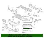 71102-TM8-A00 - Side Trim 2010-2011 Honda Insight | Honda Parts Online