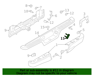 2017-2024 Ford Mount Brace HL3Z-17C886-B | TascaParts.com