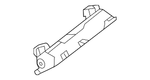 212-860-09-02 - Knee Air Bag 2012-2018 Mercedes-Benz | Mercedes-Benz ...