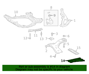 2019-2023 Toyota RAV4 Under Cover 51468-0R010 | Toyota Parts Center