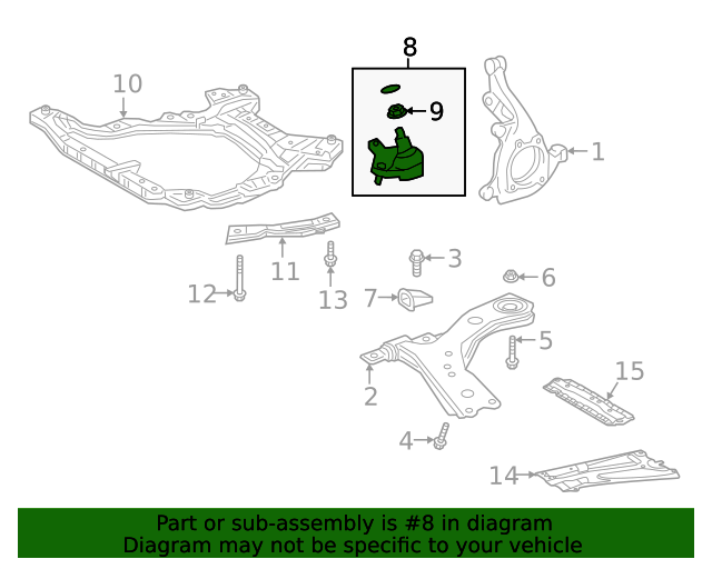2019-2024 Toyota Ball Joint 43330-09A80 | OEM Parts Online