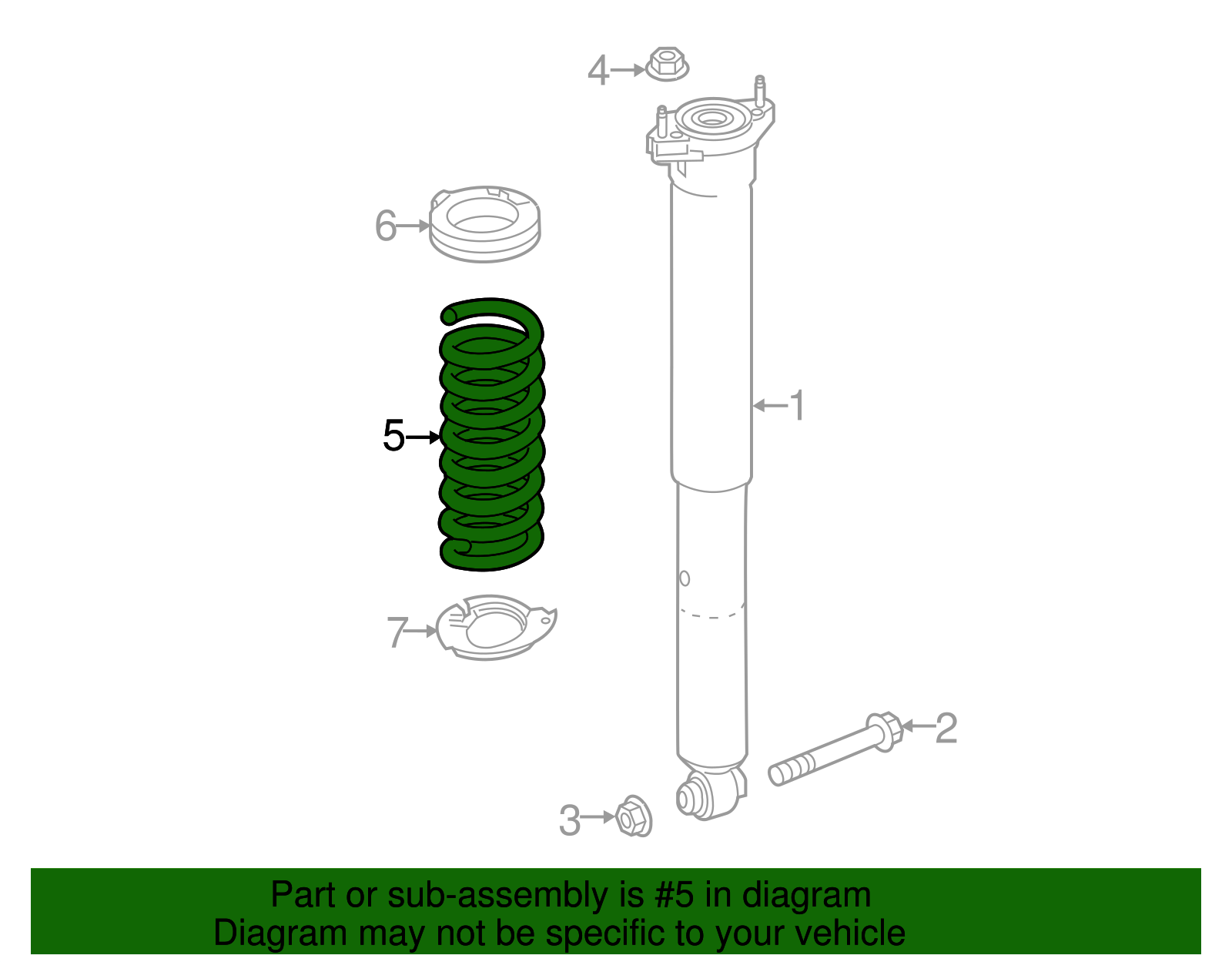 2010-2015 Mercedes-Benz Coil Spring 204-324-62-04 | Retail Performance ...