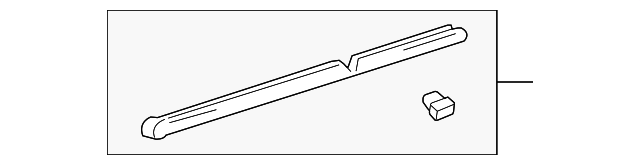 Lexus OEM Inner Weather-Strip Part# 68173-48031 | OEM Vehicle Parts