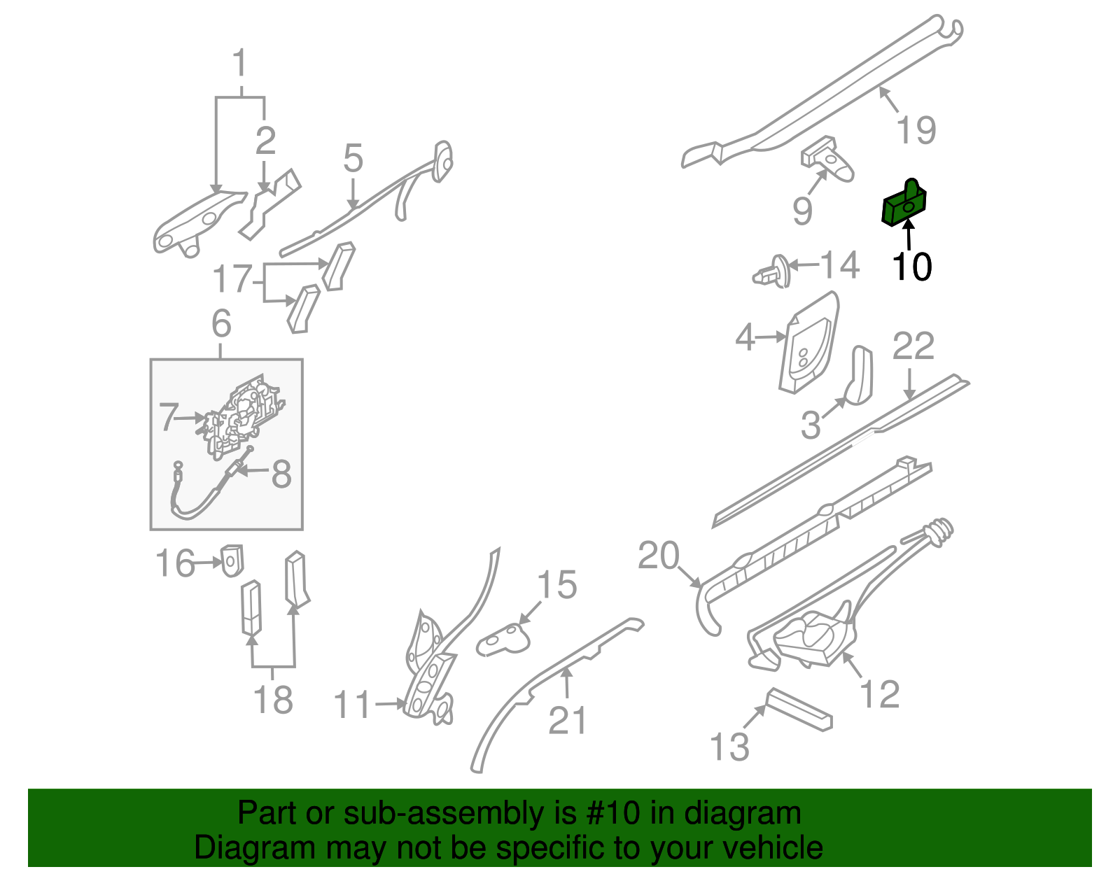 83940-4D000 - Roller Assembly 2006-2014 Kia Sedona | Kia.Parts Store