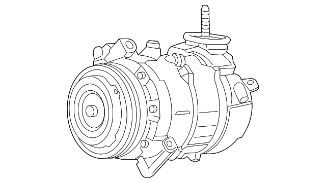 2018-2020 Chevrolet Malibu Compressor 84364335 | TascaParts.com