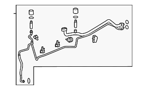 2017-2024 GM Liquid & Suction Hose Assembly 85562429 GM | GMPartsDirect.com