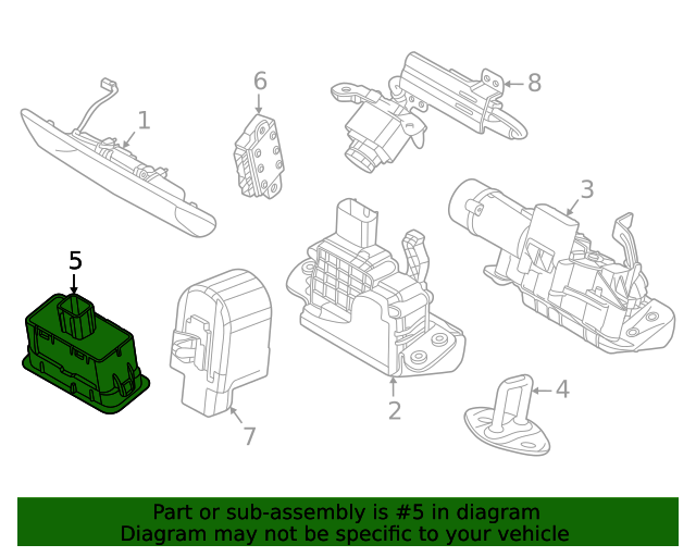 81880-R0100 - Switch 2022-2023 Kia Carnival | Kia.Parts Store