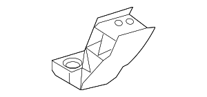 Genuine OEM Support Frame Lower Bracket | 253-501-05-20 | Fits Select ...