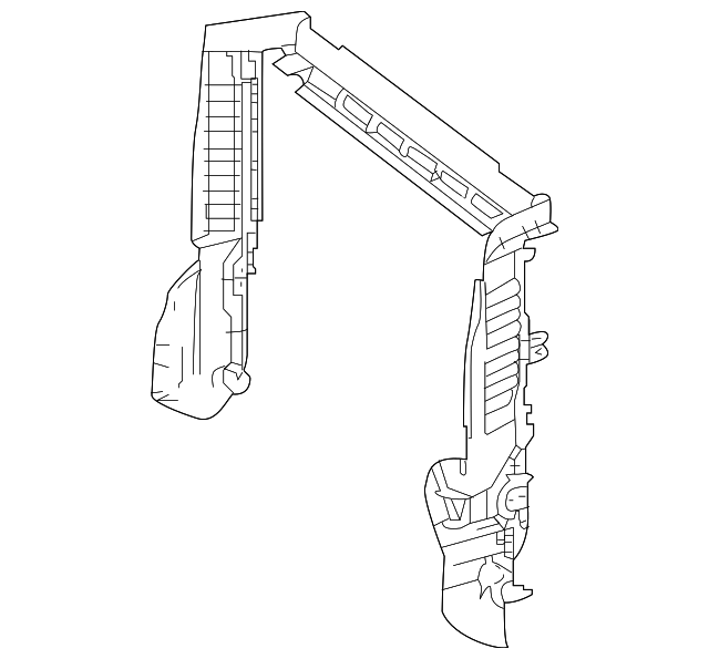 213-500-69-00 - Upper Baffle 2019-2023 Mercedes-Benz | Mercedes-Benz ...