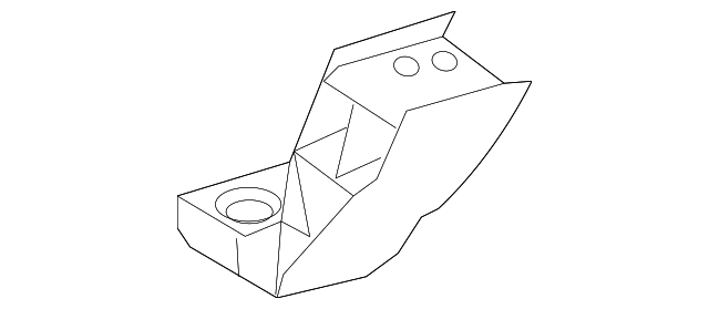 Genuine OEM Support Frame Lower Bracket | 253-501-05-20 | Fits Select ...