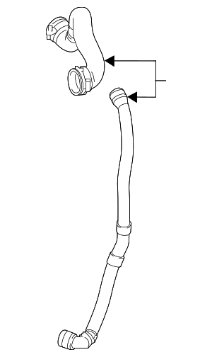 213-500-71-00 - Upper Hose 2019-2023 Mercedes-Benz | Mercedes-Benz USA ...