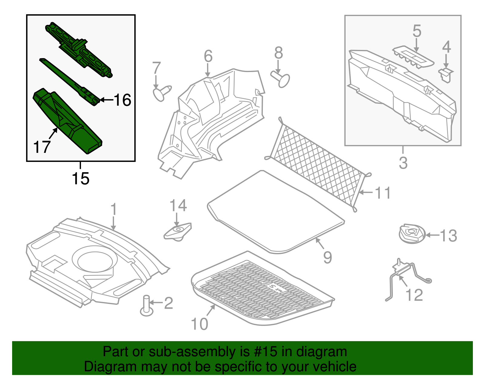 2009-2019 Ford | Jack Assembly | 8A5Z-17080-A | Walls' Ford Parts
