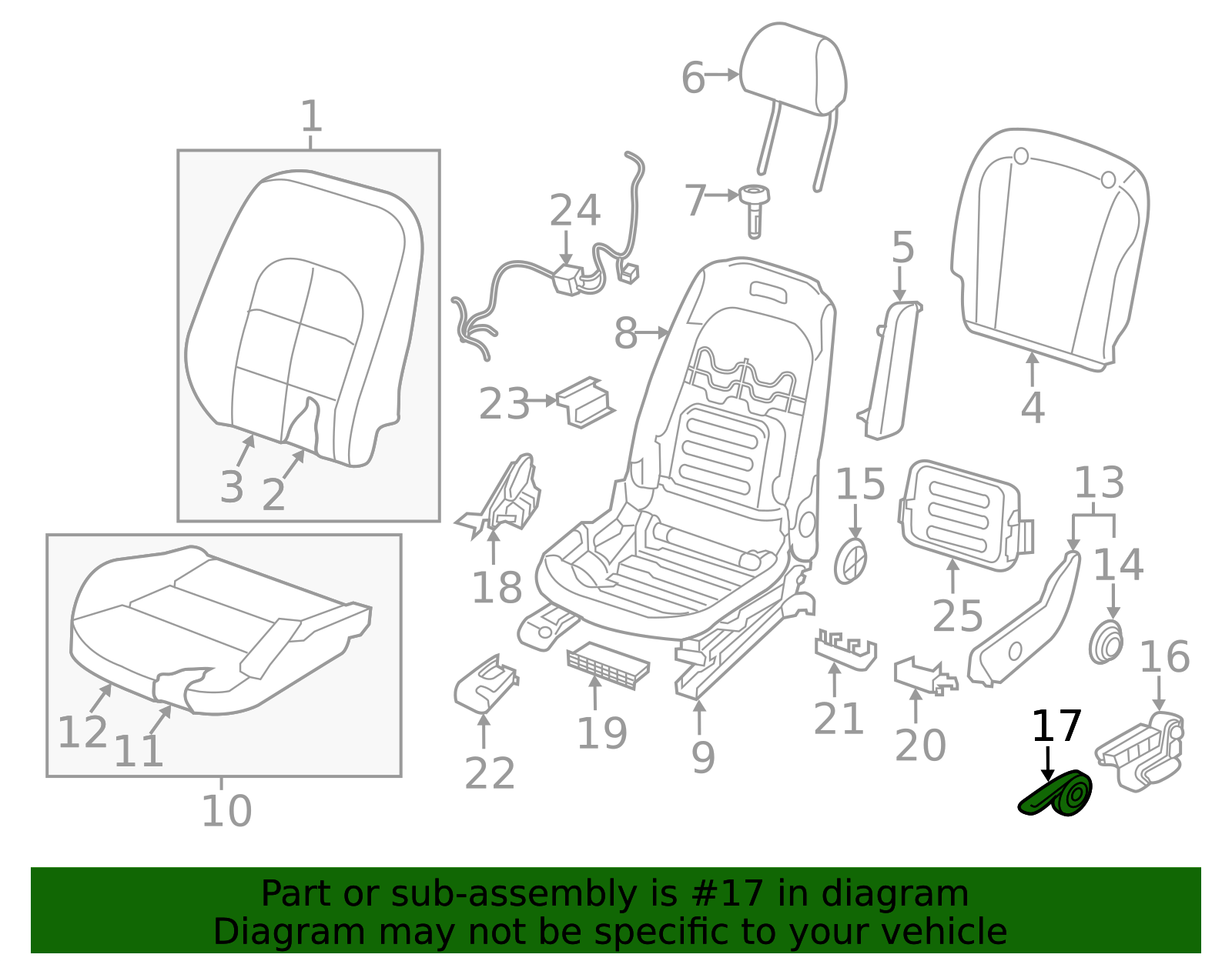 2017-2019 Infiniti QX30 Adjust Lever 87368-5DA0A | Infiniti of Orland Park