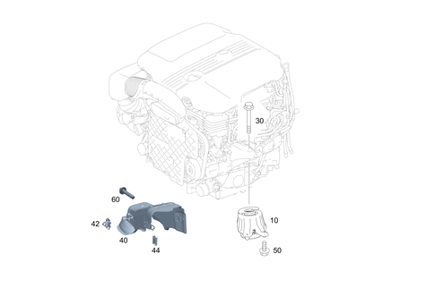 Engine Suspension for 2018 Mercedes-Benz C43 AMG | Mercedes-Benz USA Parts