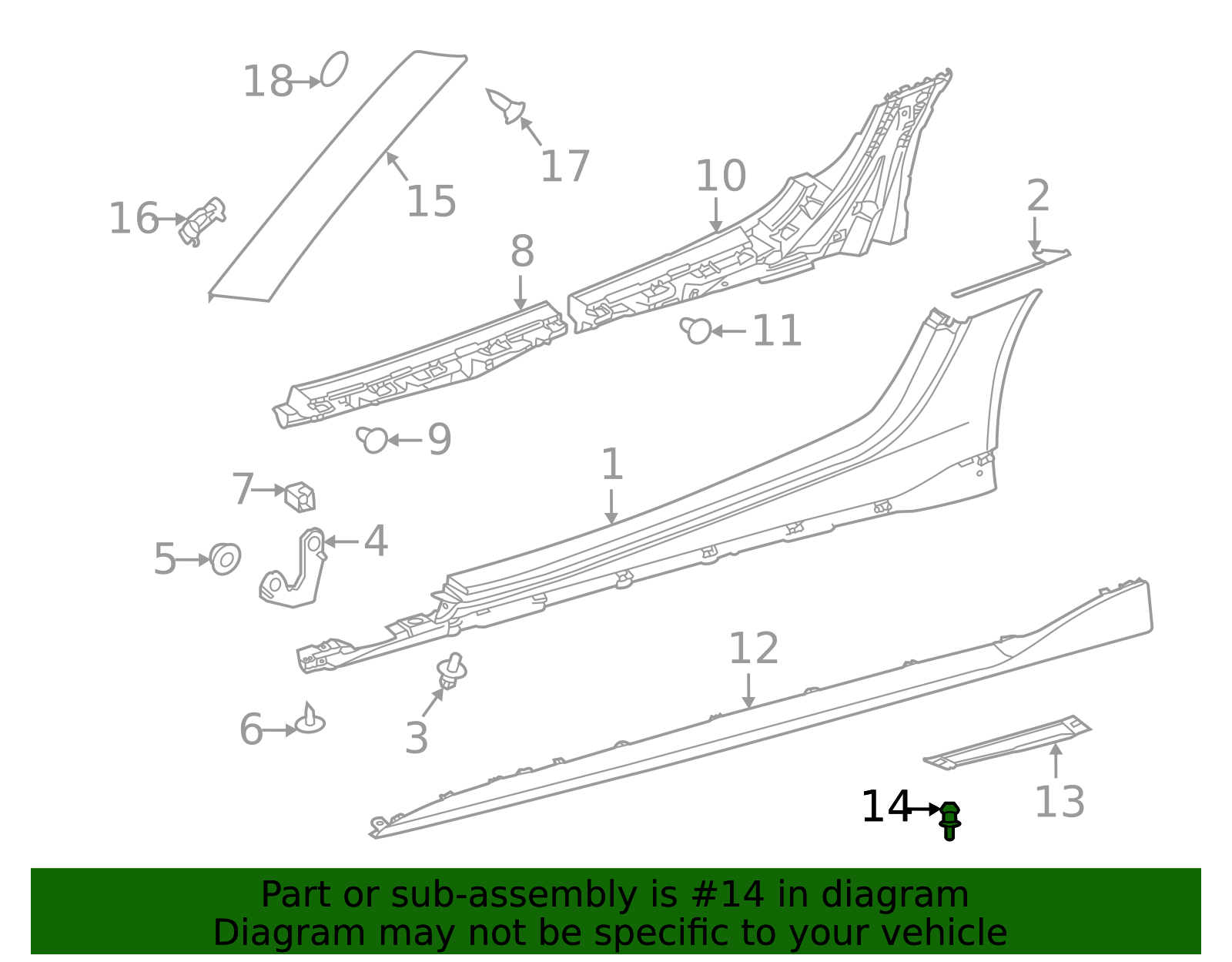 90118-WA225 - Bumper Cover Rivet 2020-2025 Toyota GR Supra | Longo ...